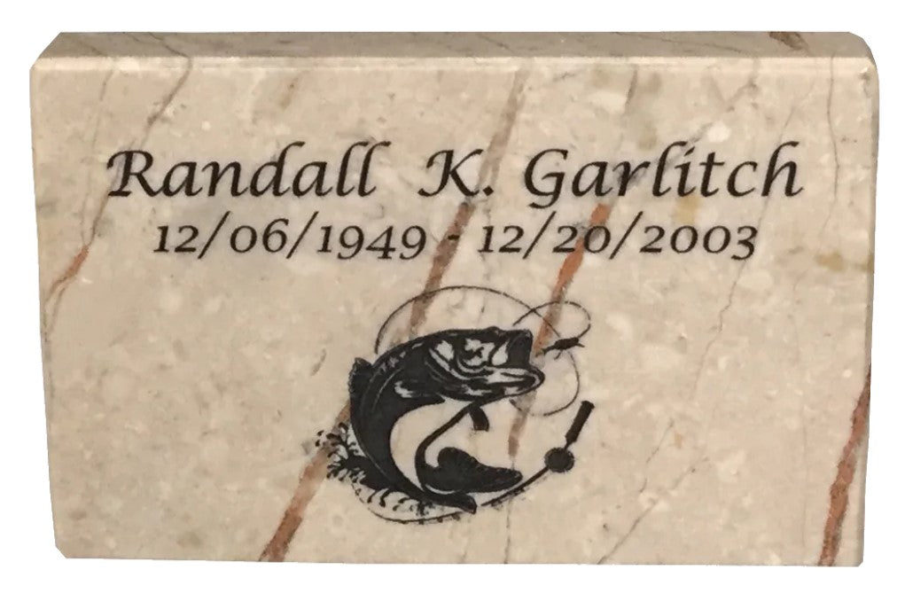 Cameo Marble Name Plaque – At Peace Memorials