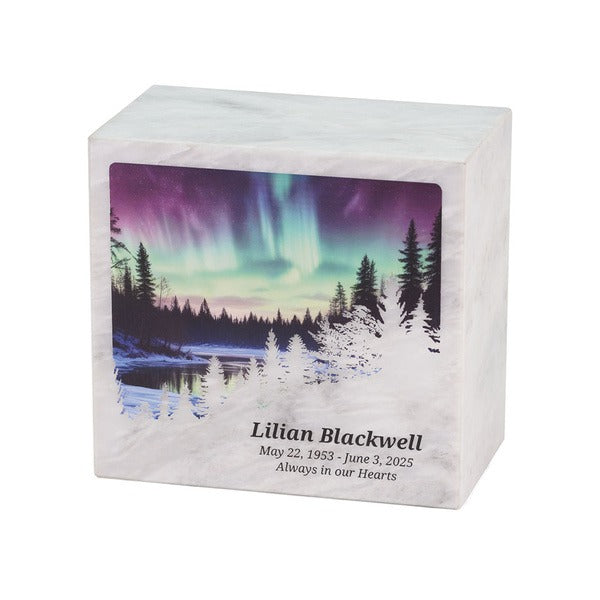 At Peace Memorials Large/Adult 200 Cubic Inches Monumental Memorials A ...