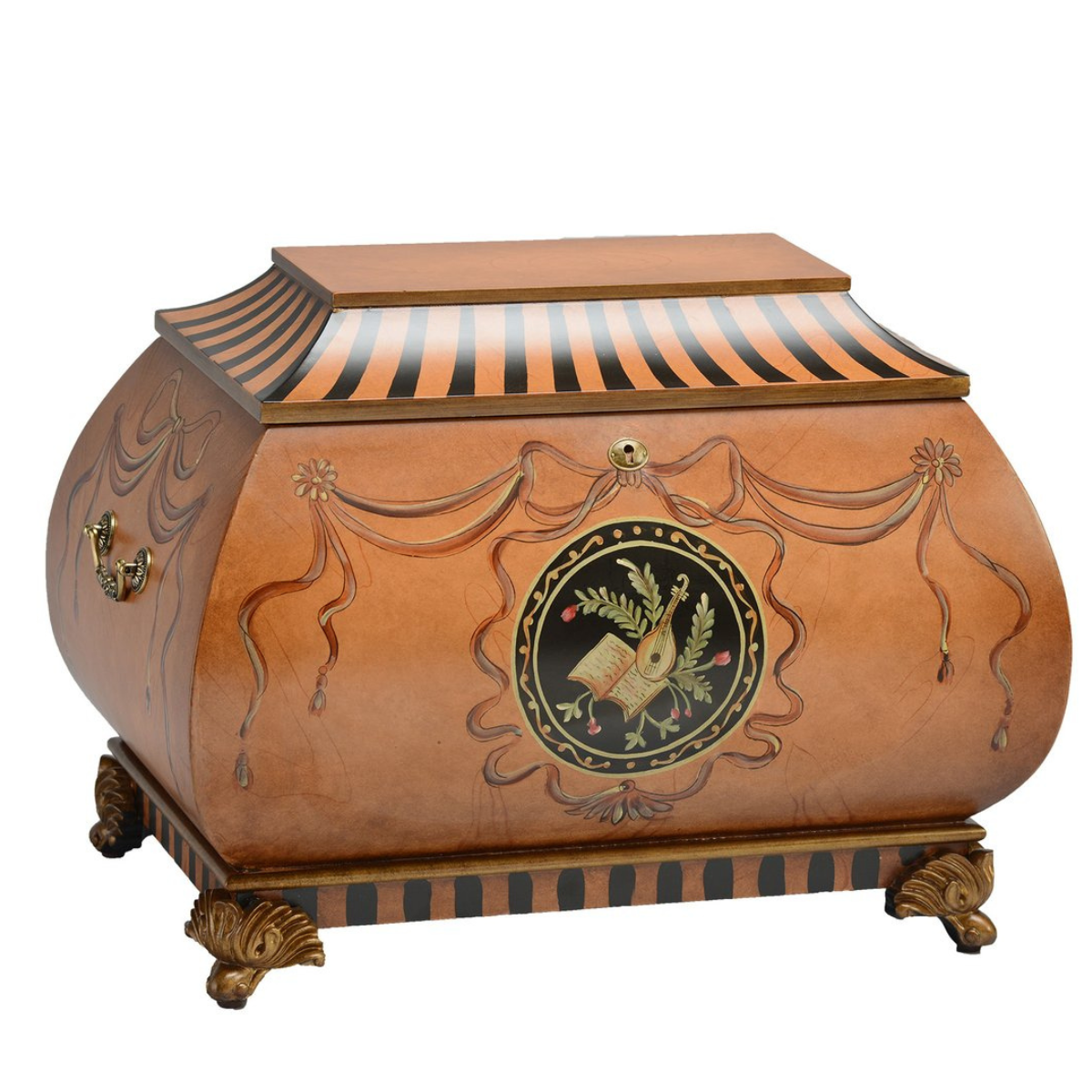 Large/Adult Salzburg Life Chest Wooden Funeral Cremation Urn for Ashes ...