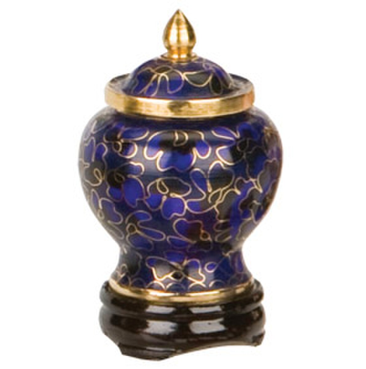 Small/Keepsake 2.5 Cubic Inches Royal Blue Miniature Cremation Urn for ...