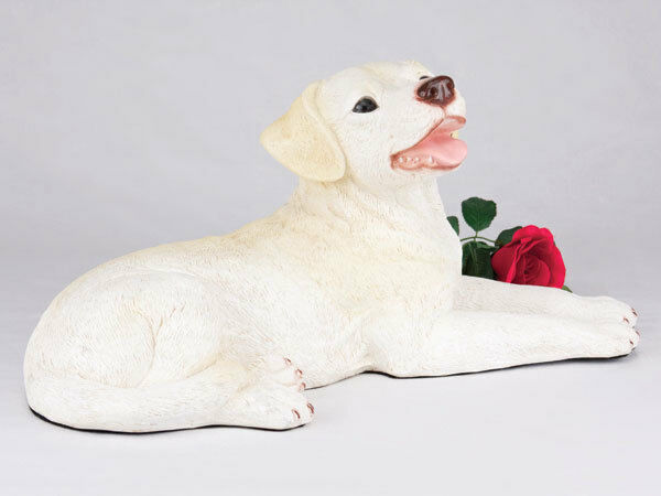 Extra Large 303 Cubic Inches Yellow Labrador Retriever Resin Urn for A ...